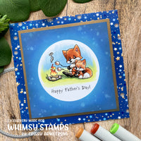 Fox Family Clear Stamps– Whimsy Stamps