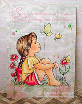 Butterfly Friends - Digital Stamp | Whimsy Stamps