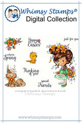 Jillian and Friends - Digital Stamp | Whimsy Stamps