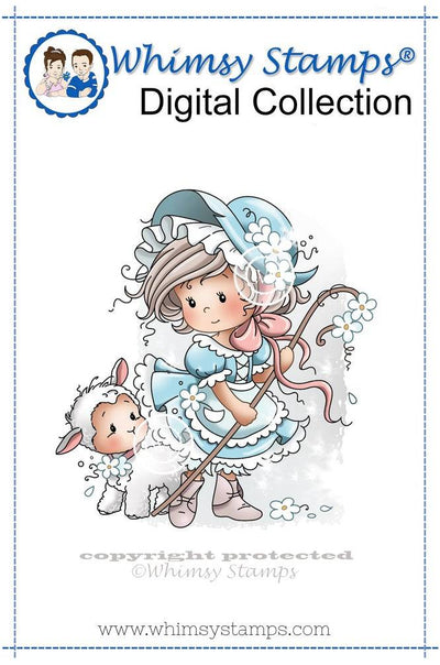 Mary - Digital Stamp– Whimsy Stamps