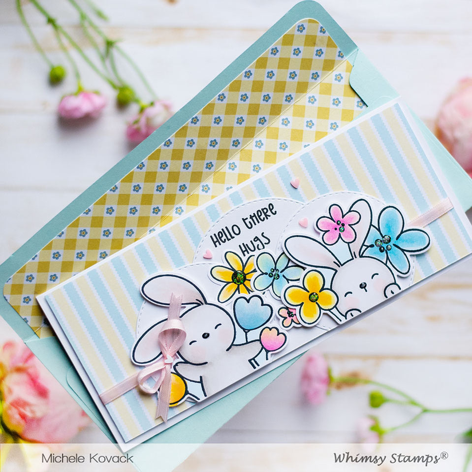 Slimline Envelope Builder Die Set– Whimsy Stamps