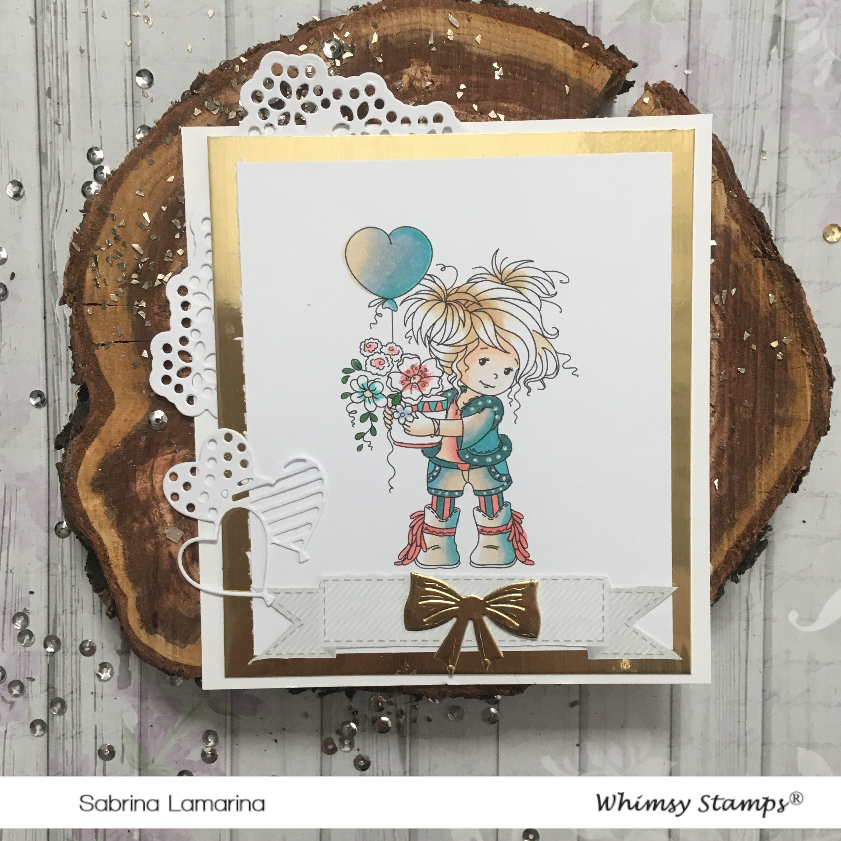 Amy - Digital Stamp– Whimsy Stamps