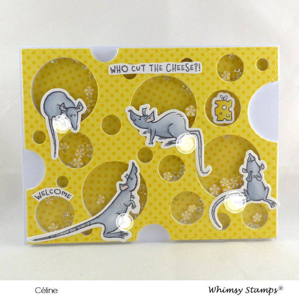 Say Cheese Clear Stamps | Whimsy Stamps