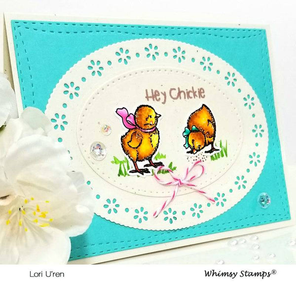 Spring Chickens Clear Stamps | Whimsy Stamps