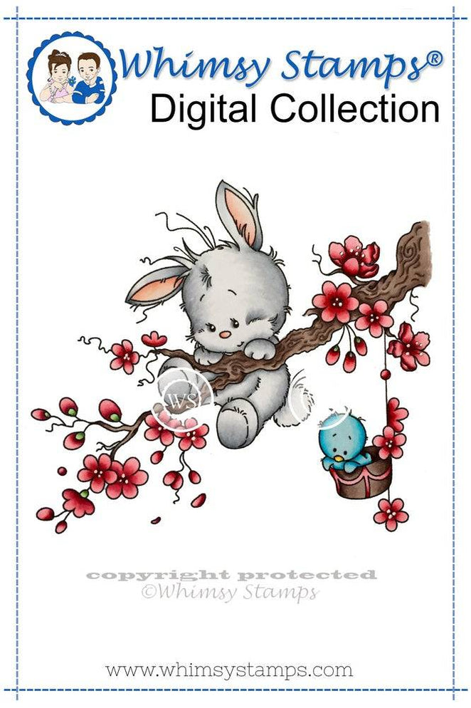 Springtime - Digital Stamp– Whimsy Stamps