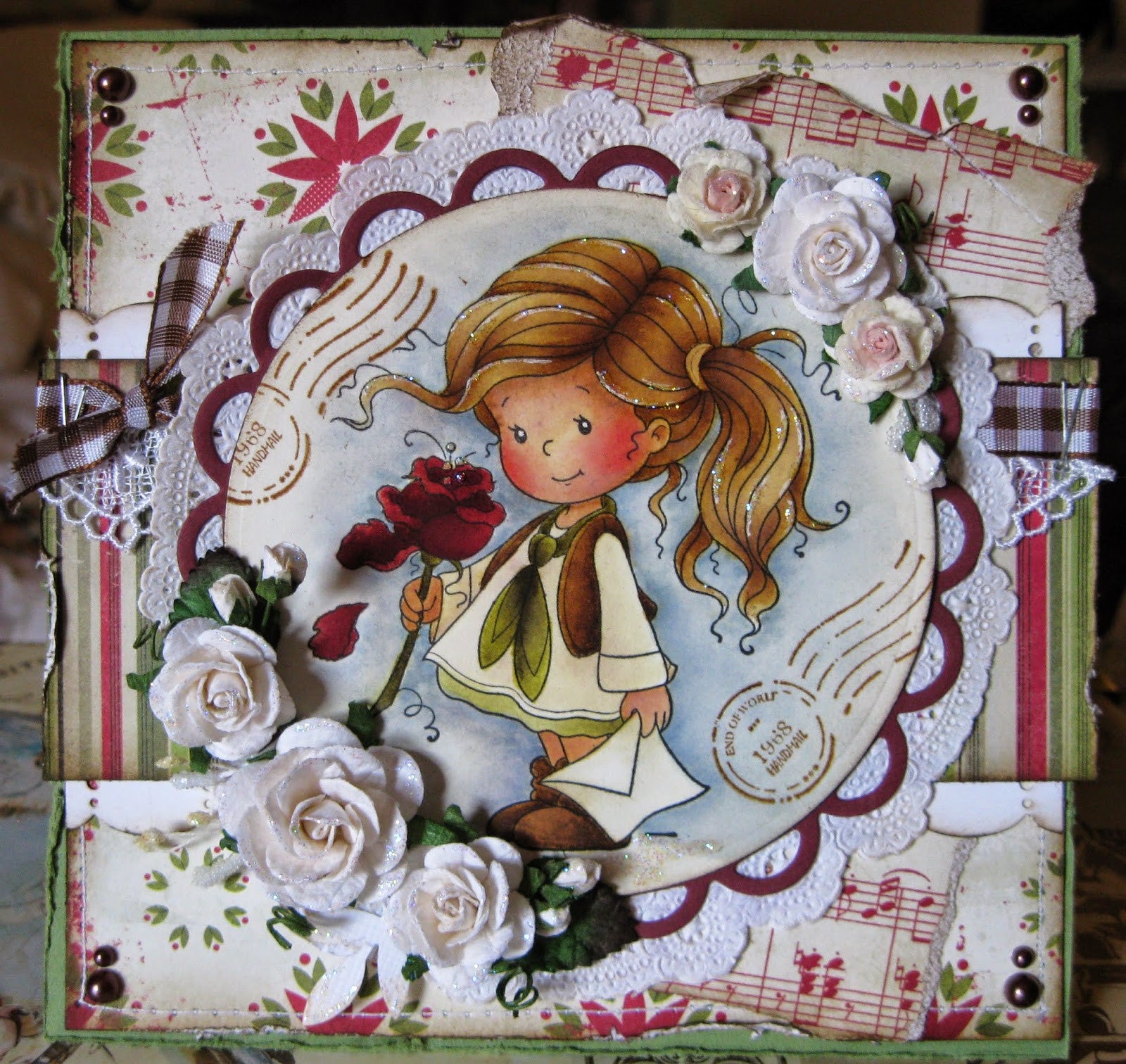Polly - Digital Stamp | Whimsy Stamps