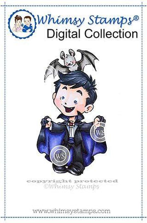 Vampire Henry - Digital Stamp– Whimsy Stamps