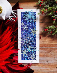 Elegant Snowflakes and Border Die– Whimsy Stamps