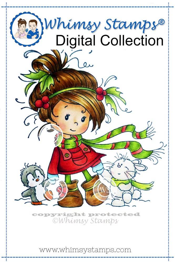 Winter Friends - Digital Stamp– Whimsy Stamps