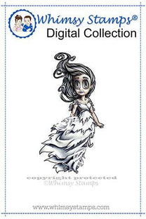 Wraith Mae - Digitial Stamp | Whimsy Stamps